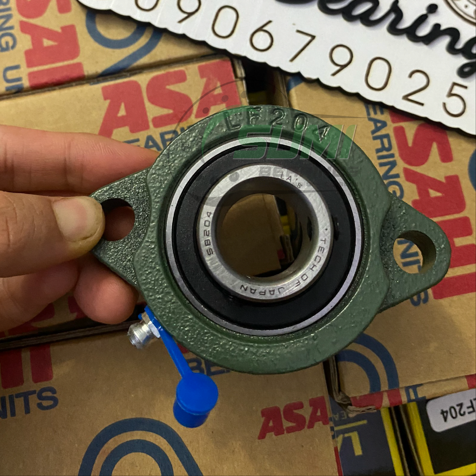 Vòng bi gối đỡ chính hãng LF204 Hiệu LA'S - VÒNG BI CHÍNH HÃNG SUMI